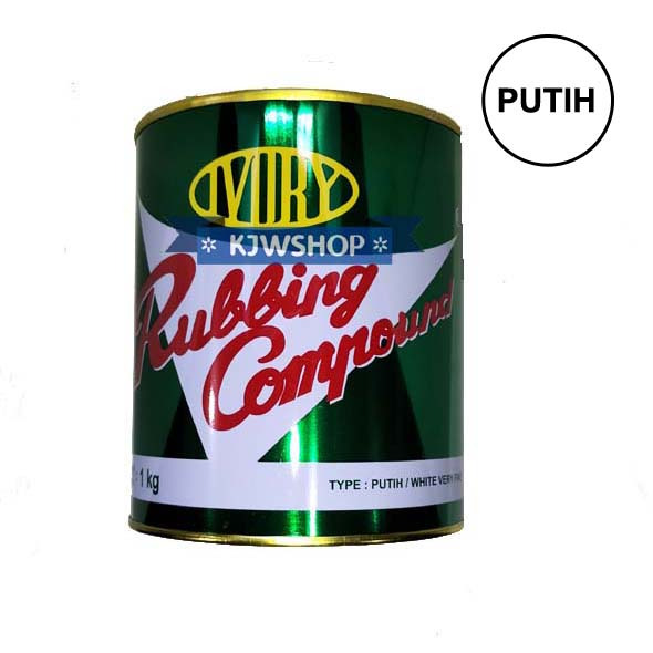 Jual KHUSUS JAWA BALI Ivory Rubbing Compound White 1kg Kompon Poles ...