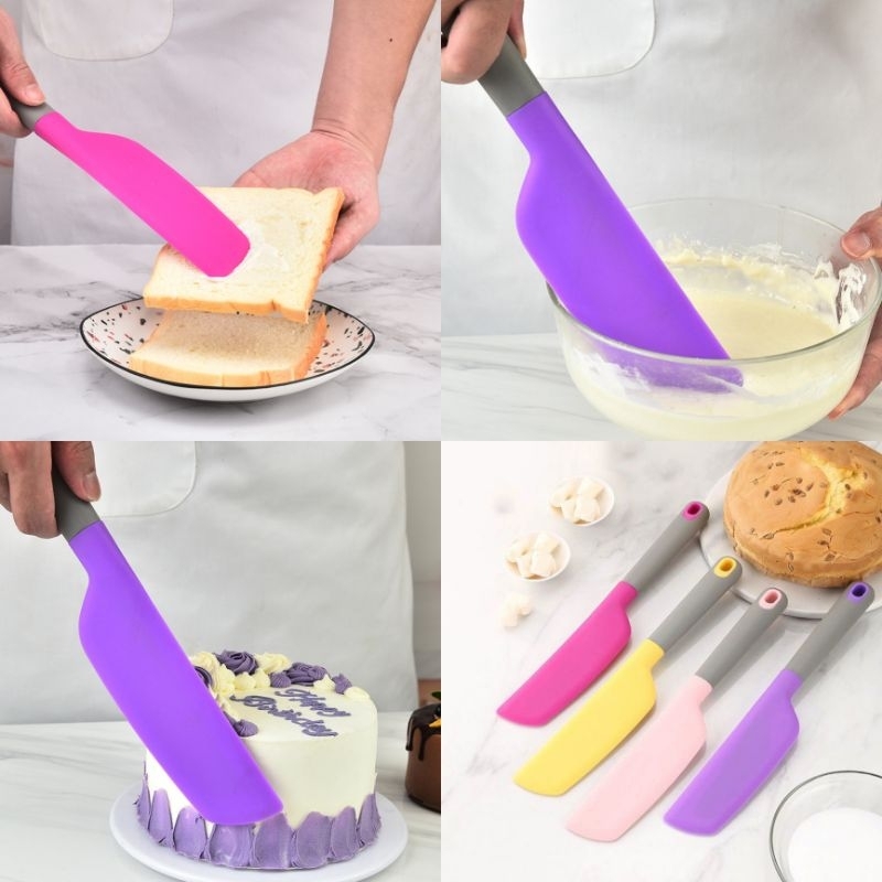 Jual RB Spatula Jumbo Silikon Food Grade Tahan Panas Anti Lengket ...