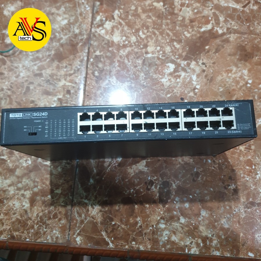 Jual TOTOLINK SG24d switch 24port gigabit unmanaged | Shopee Indonesia