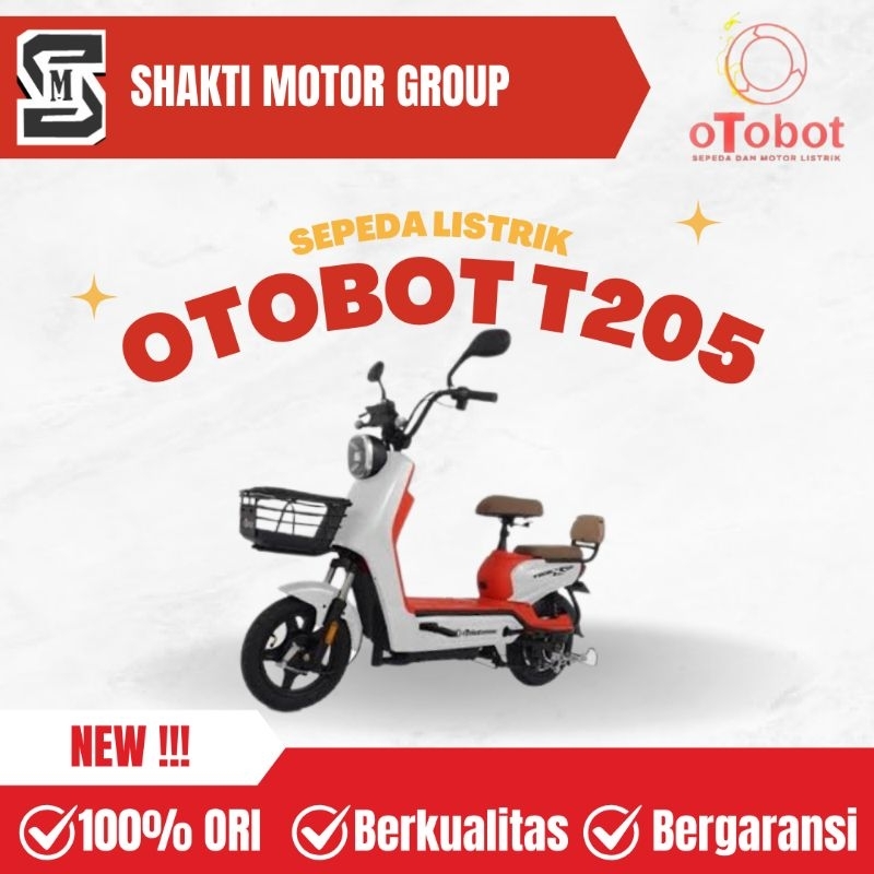Jual Sepeda Listrik E-Bike Merk Otobot 205 T205 | Shopee Indonesia