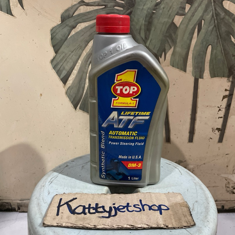 Jual oli top1 lifetime ATF automatic transmission fluid DM3 1liter ...