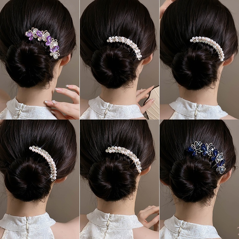 Jual COD⭐Sirkam Rambut Wedding Bridal Tusuk Konde Sanggul Wanita ...