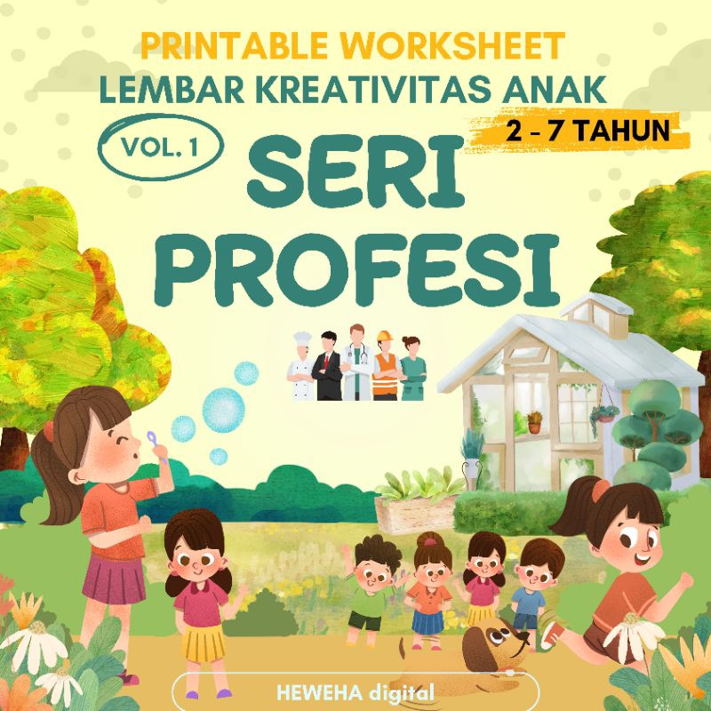 Jual HEWEHA - PRINTABLE MAINAN EDUKASI WORKSHEET ANAK - PAKET BELAJAR ...