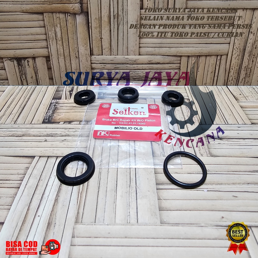 Jual KARET ORING SIL SEAL MASTER REM ATAS MOBILIO OLD SEIKEN | Shopee Indonesia