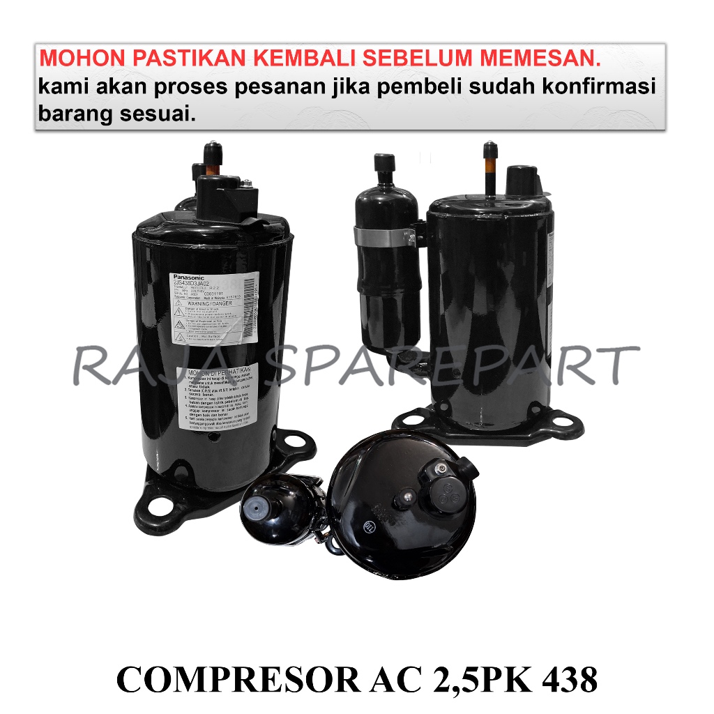 Jual CA25 KOMPRESOR AC/COMPRESSOR/COMPRESOR AC 2,5PK 438 (HARGA ...