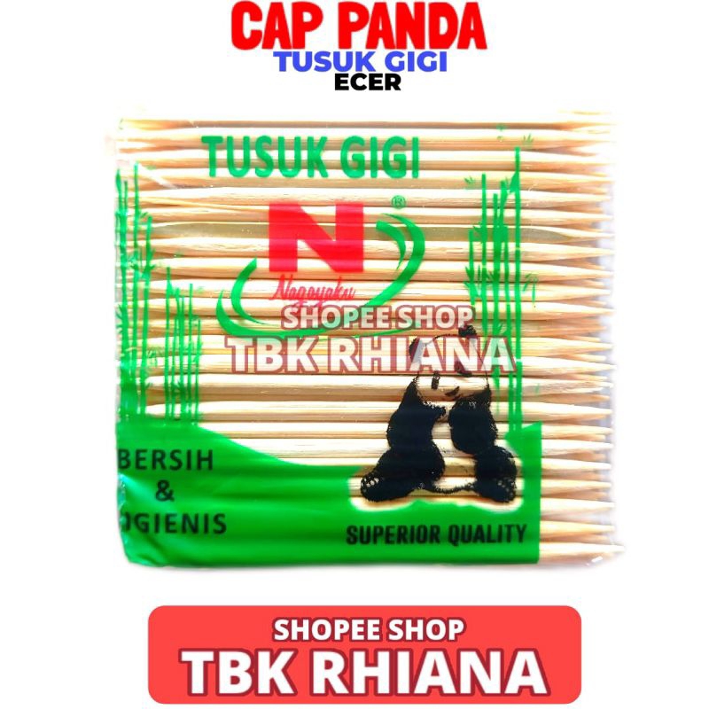 Jual Tusuk Gigi Panda 1pcs (Kemasan Ecer) | Shopee Indonesia