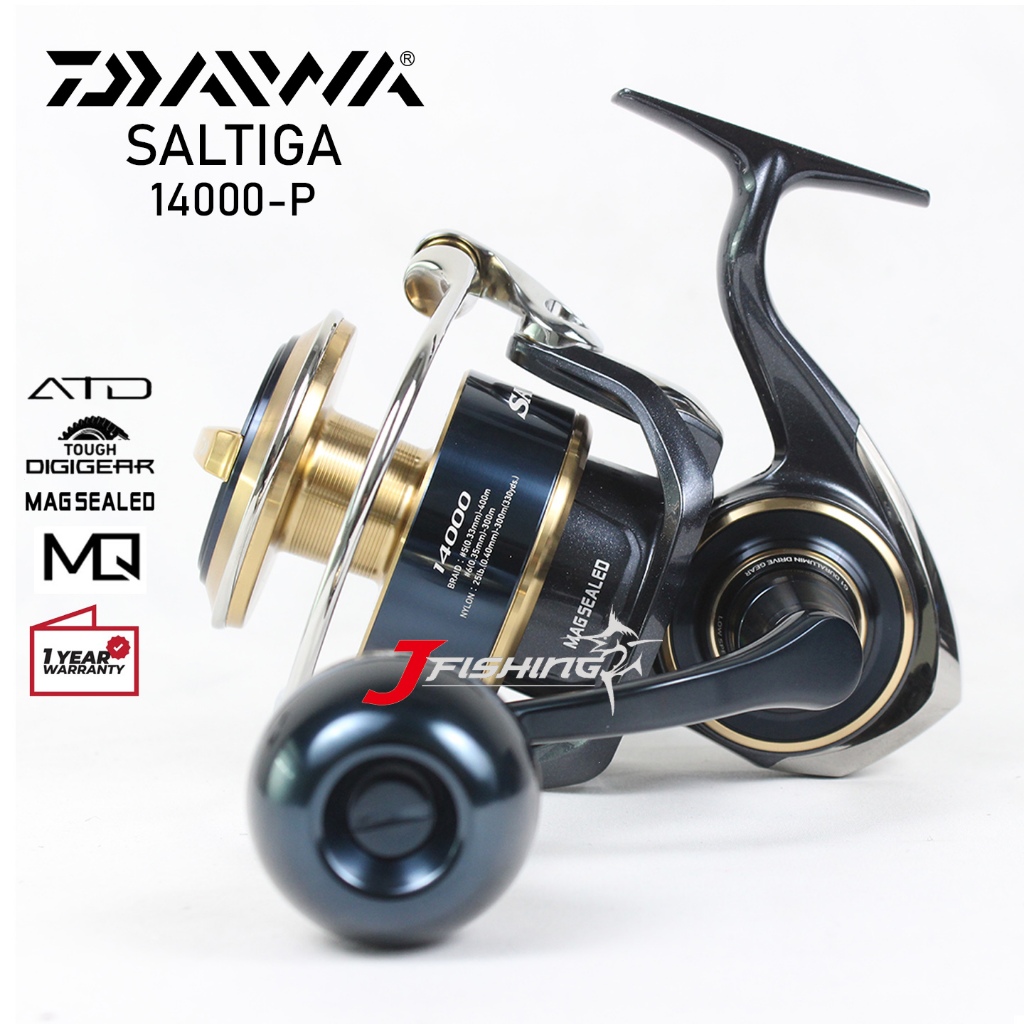 Jual Reel DAIWA SALTIGA 20 | Monocoque (MQ) Body | Spinning | Made in ...