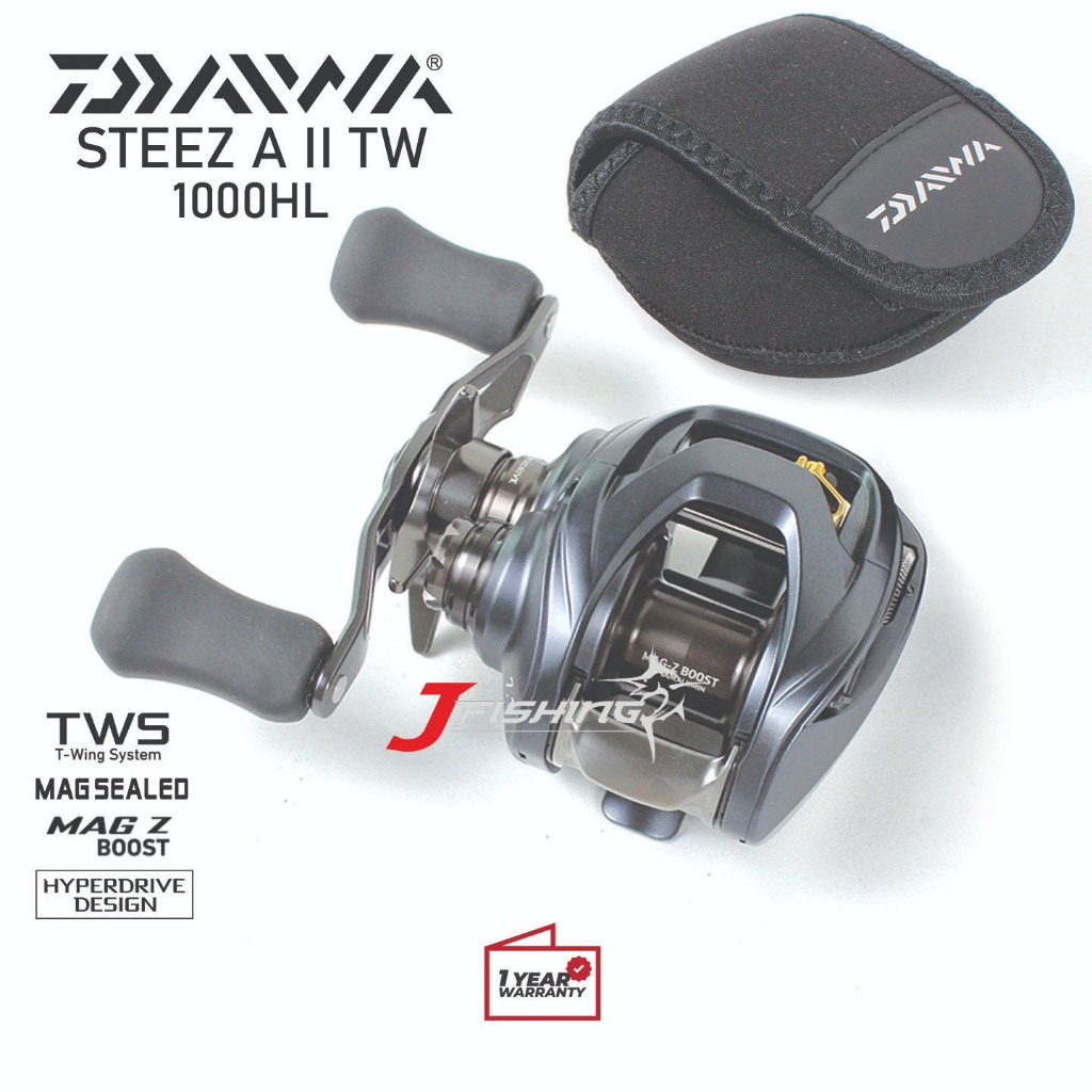 Jual Reel BC DAIWA STEEZ A II TW 100HL | Magsealed | Handle Kiri | Garansi Resmi | Shopee Indonesia