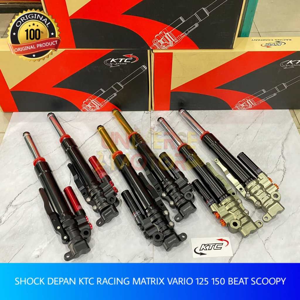 Jual SHOCK DEPAN KTC MATRIX VARIO 125 150 SCOOPY BEAT GENIO SHOCK DEPAN ...