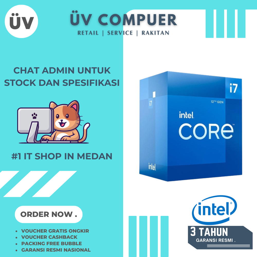 Jual Processor CPU Intel Core i7-12700 | 12 Cores | 4.90 GHz 25 MB ...