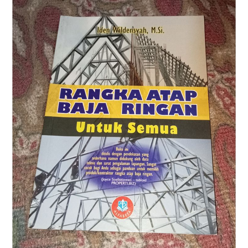 Jual buku rangka atap baja ringan untuk semua | Shopee Indonesia
