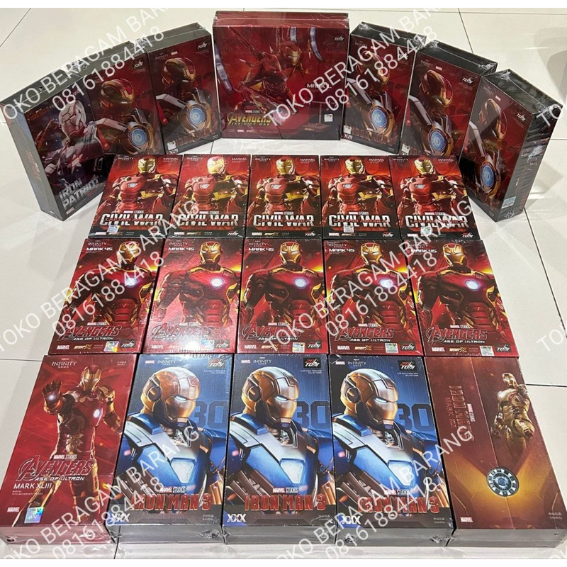 Jual Iron Man ZD Toys Marvel Avengers Original Mainan Superhero Action ...