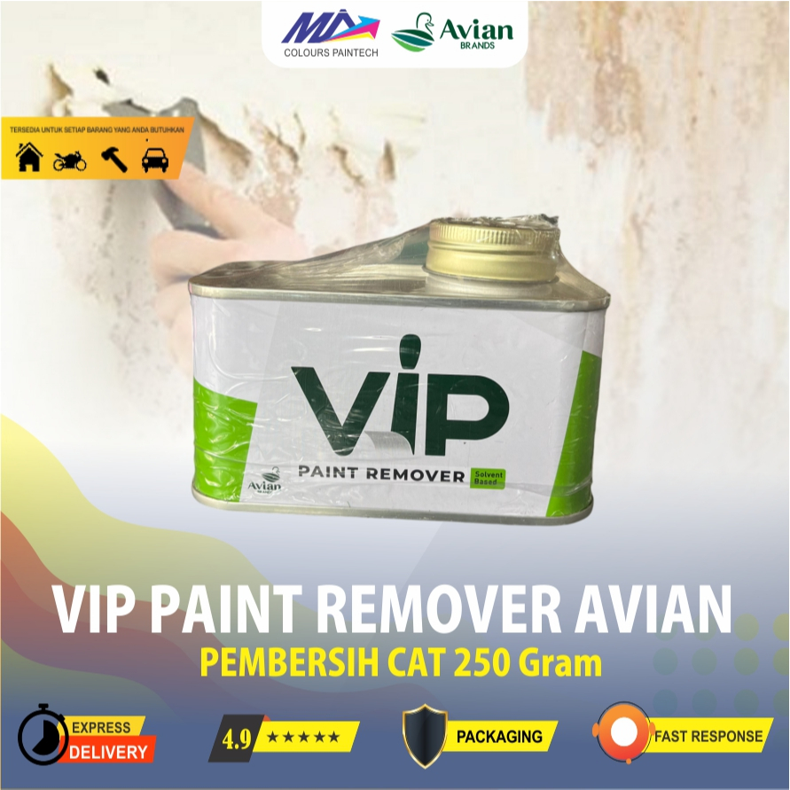 Jual VIP PAINT REMOVER AVIAN PEMBERSIH CAT 250G ( LUAR P JAWA PAKAI JTR ...