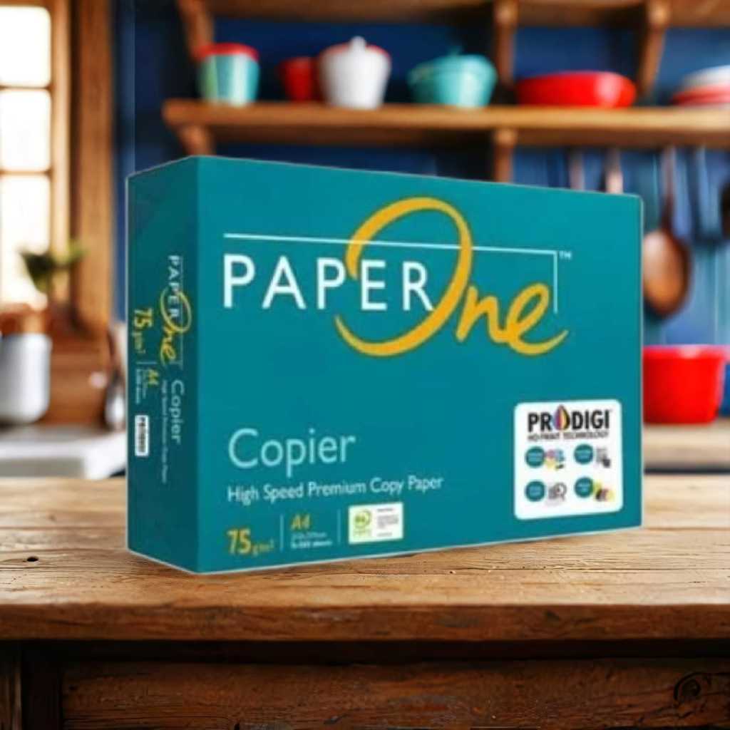 Jual kertas paperOne A4 75gr copier 1rim 500lembar kertas HVS | Shopee ...