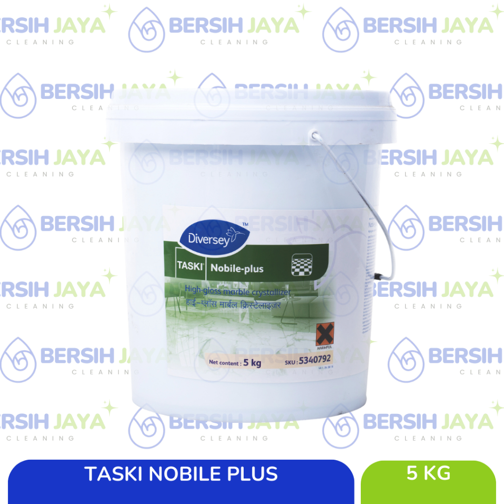 Jual Diversey TASKI Nobile Plus - 5kg (Pengkristal Marmer) | Shopee ...