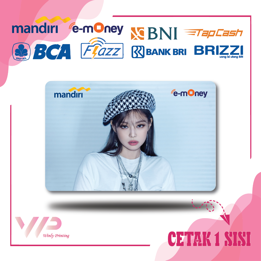 Jual KARTU EMONEY JENNIE KPOP KOREA BLACKPINK KPOP E MONEY E TOLL ...