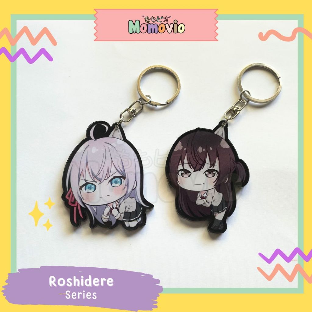 Jual Gantungan Kunci Akrilik Alya Yuki Roshidere Acrylic Keychain ...