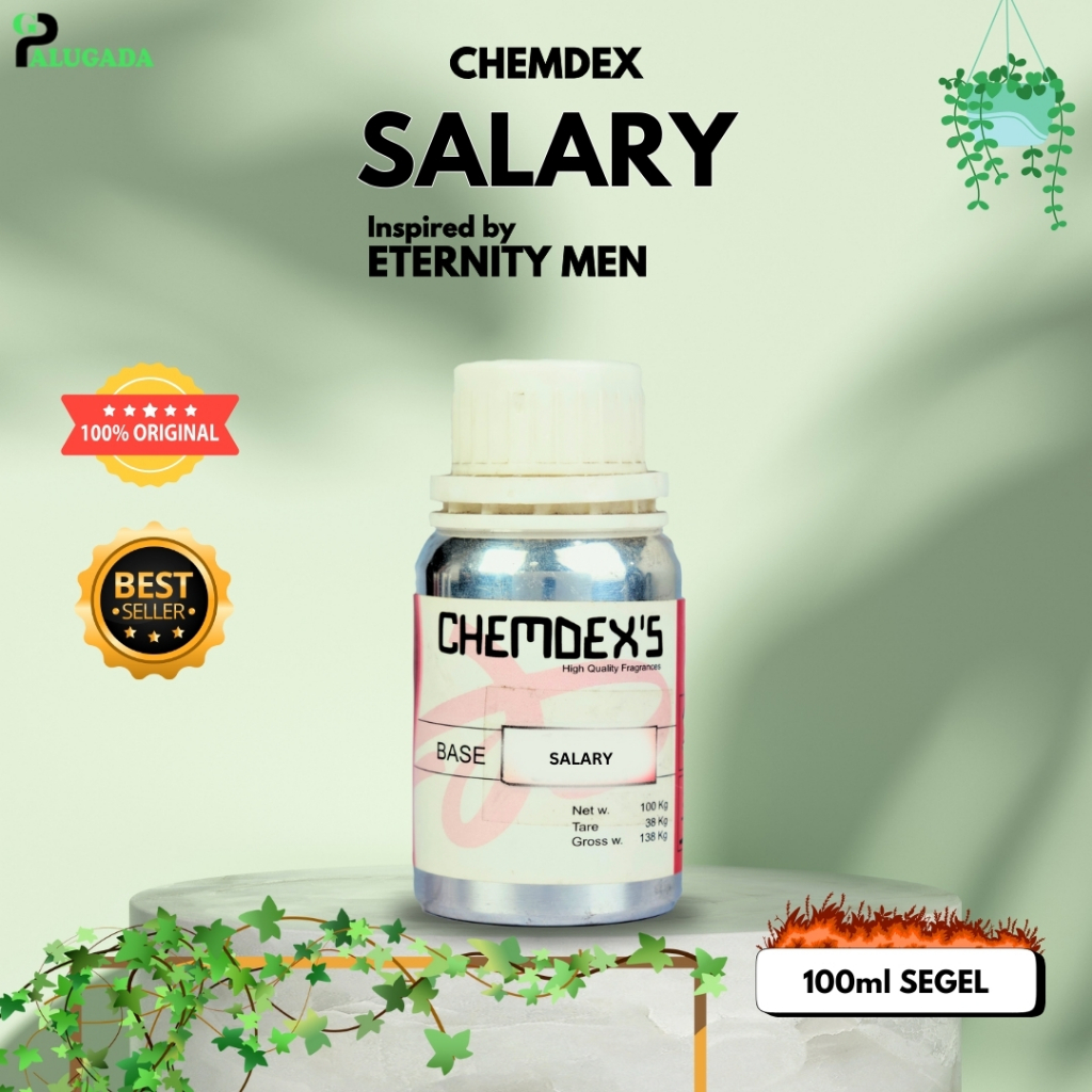 Jual Bibit Parfum Murni SALARY | ETERNITY MEN | CHEMDEX'S 100ml SEGEL ...
