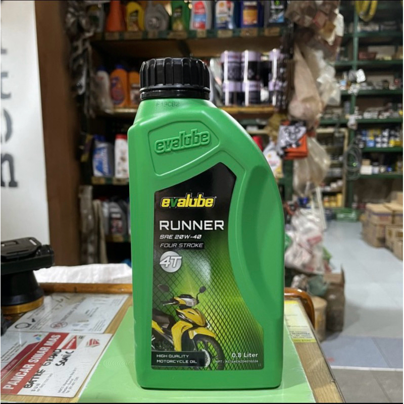 Jual OLI EVALUBE RUNNER 4T 800 MILI | Shopee Indonesia