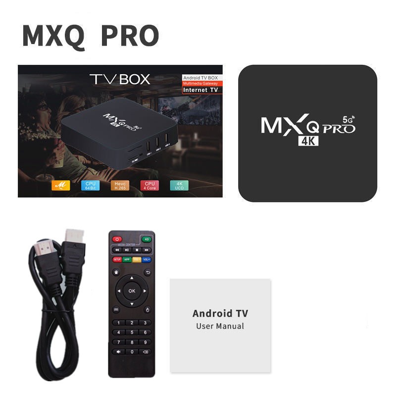 Jual 【𝑼-𝑺𝑻𝑨𝑹】MXQ PRO Android TV Box 2.4G/5G WIFI 4G+32G/2G+16G - Kotak TV pintar 4K Ultra HD ...