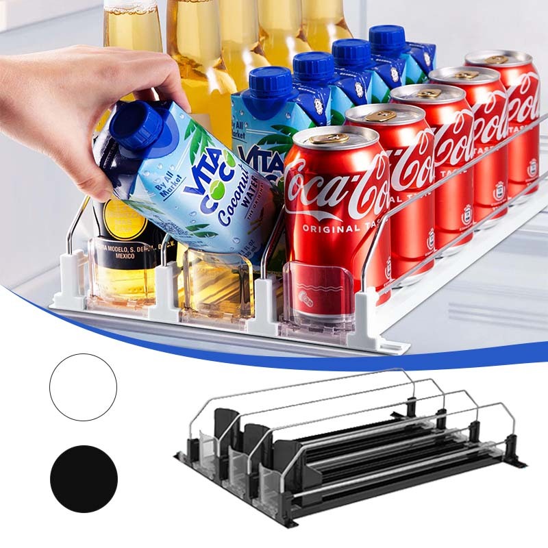 Jual Rak Minuman Botol 3group/set Rak Minuman Pendorong Otomatis Untuk ...