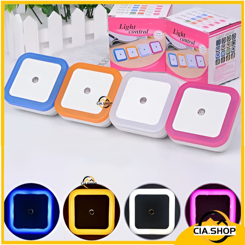 Jual Lampu Tidur Kotak Sensor Cahaya LED Night Light Dekorasi Hias ...