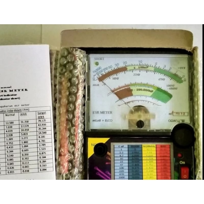 Jual Esr meter analog upgrade 15 | Shopee Indonesia