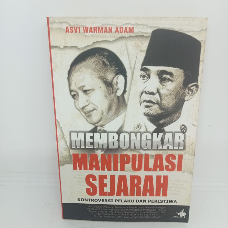 Jual membongkar manipulasi sejarah.asvi warman adam. | Shopee Indonesia Jual membongkar manipulasi sejarah.asvi warman adam. | Shopee Indonesia