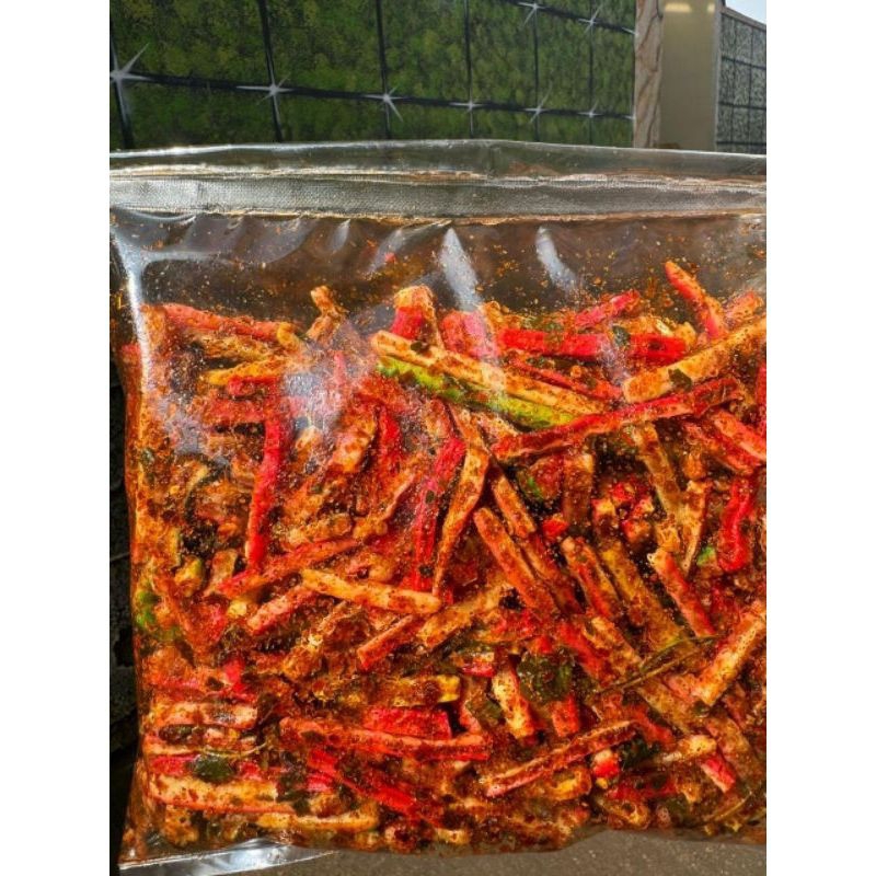 Jual SEBLAK BETON PEDAS DAUN JERUK TERENAK KEMASAN 1 KG | Shopee Indonesia