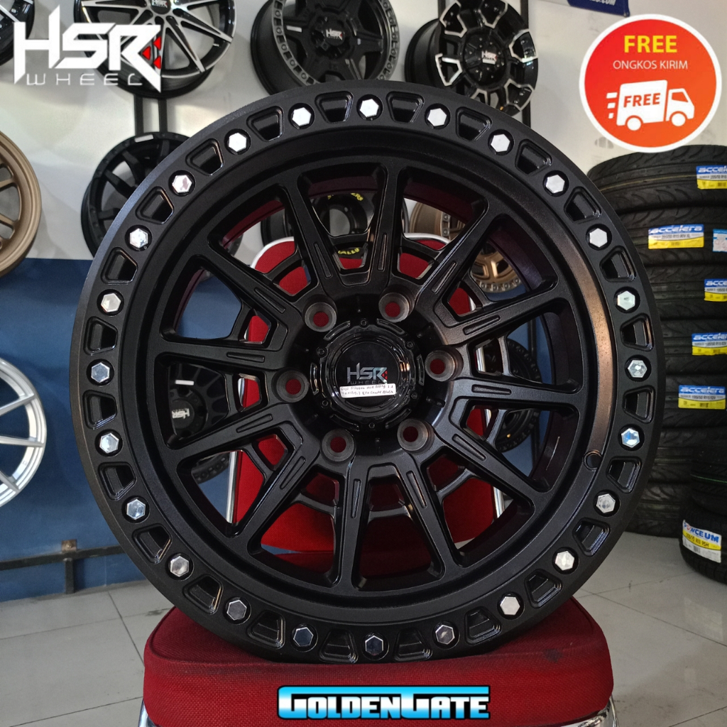 Jual Velg offroad r17 6x139,7 hsr wheel cocok untuk Fortuner, Triton, Hilux, blazer dll | Shopee ...