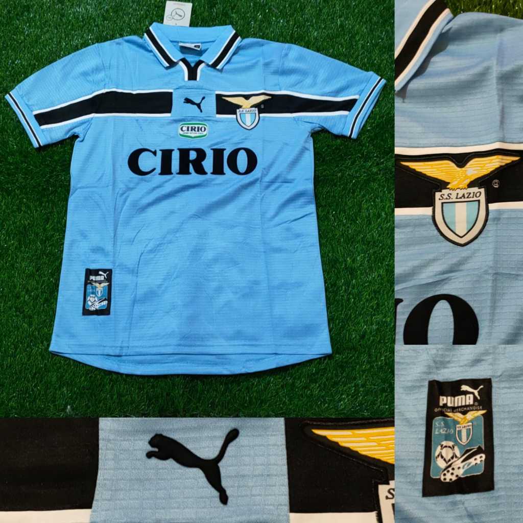 Jual JERSEY RETRO VINTAGE LAZIO HOME CIRIO 1998/1999 GRADE AAA CLASSIC ...