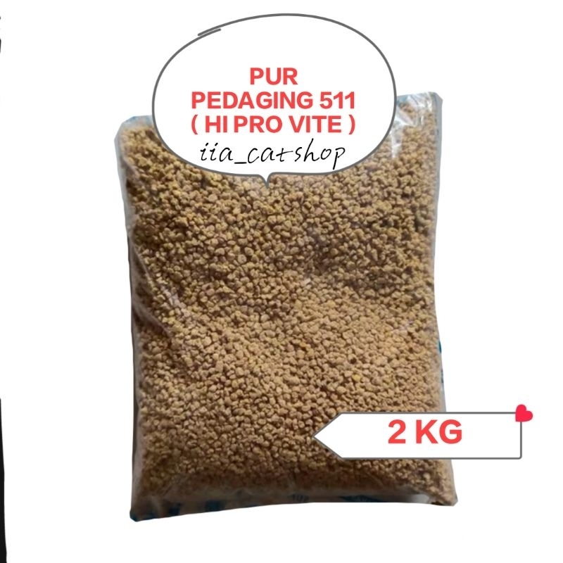 Jual Pur 511 2 KG Voer 511 bravo pakan cp pokpan anak ayam tarung gemuk ...
