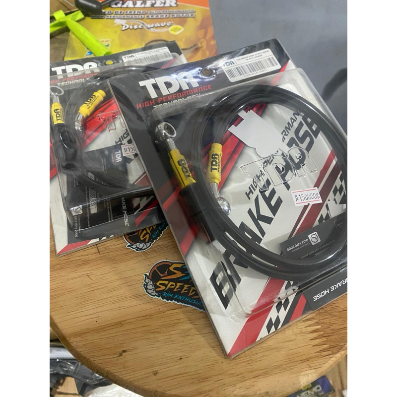Jual SELANG REM DEPAN TDR CARBON UKURAN 90CM | Shopee Indonesia