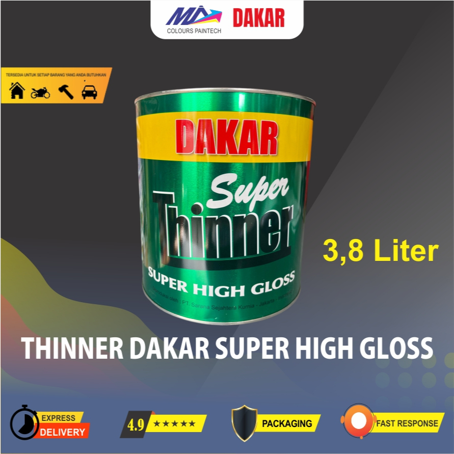 Jual THINER DAKAR GALON HIJAU 3,8 LITER | Shopee Indonesia