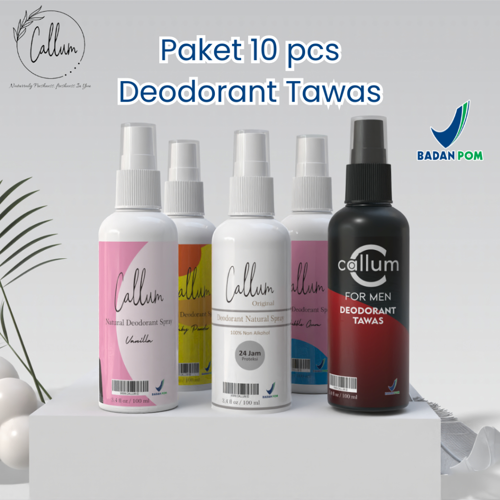 Jual Paket Reseller 10pcs Deodorant Callum | Shopee Indonesia