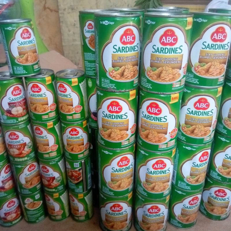 Jual sarden ABC 425gr varian serundeng(exp 2026) | Shopee Indonesia