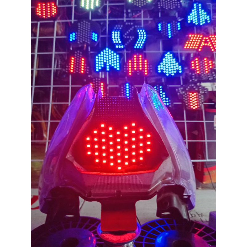 Jual lampu running stop rem beat deluxe/street 2020-2024 PNP 8mode ...
