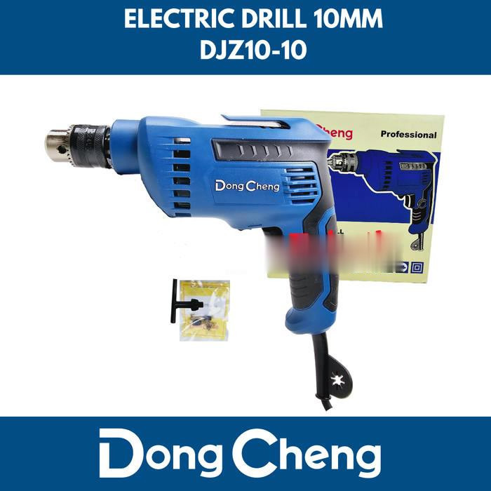 Jual Mesin Bor Listrik 10MM Electric Drill DJZ 10-10 DongCheng DJZ10-10 -sr | Shopee Indonesia