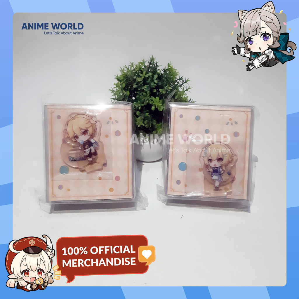Jual Acrylic Chibi Shake Genshin Impact Ornament HoYoFEST - Stand ...