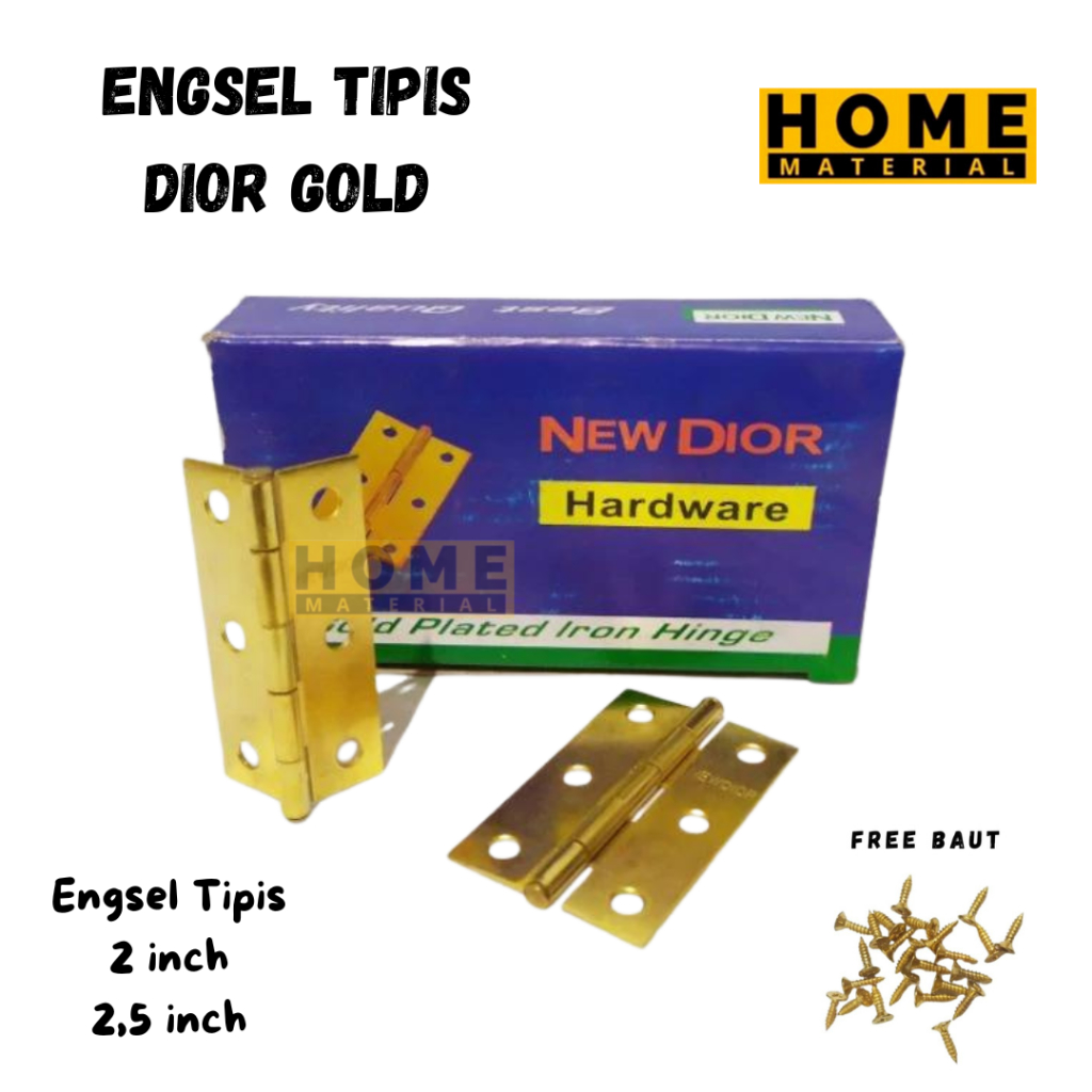 Jual engsel tipis stainles tahan karat 2 inch 2,5" inch 3 inch engsel ...