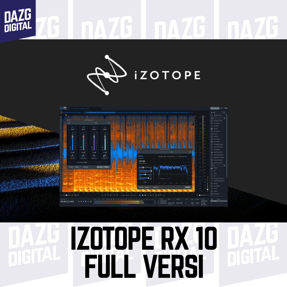 Jual iZotope RX 10 Audio Editor Advanced v10.3 Full Versi | Shopee ...