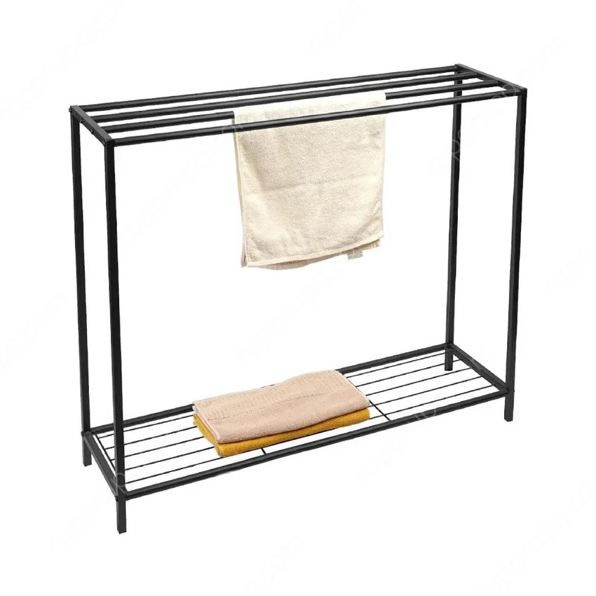Jual Rak Jemuran Handuk Minimalis 4 Tiang Tinggi 80cm Bahan Baja ...