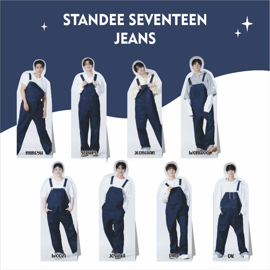 Jual Standee paper Seventeen isi 13pcs | Shopee Indonesia