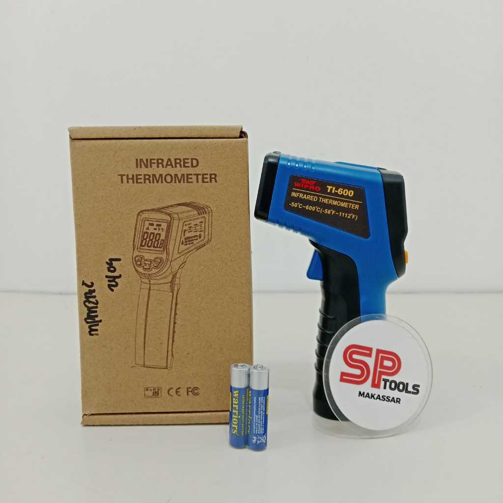 Jual THERMOMETER INFRARED / ALAT UKUR SUHU INFRA RED 50-600 DERAJAT TI600 WIPRO | Shopee Indonesia