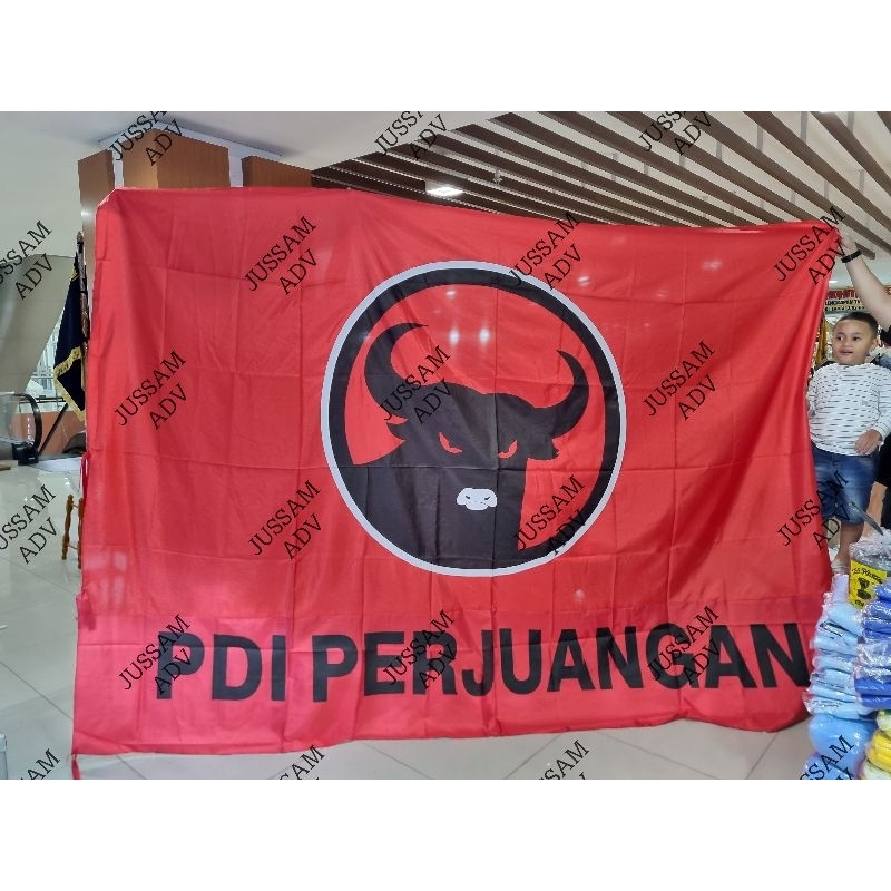 Jual BENDERA PARTAI PDI PERJUANGAN UKURAN 2 X 3 METER | Shopee Indonesia