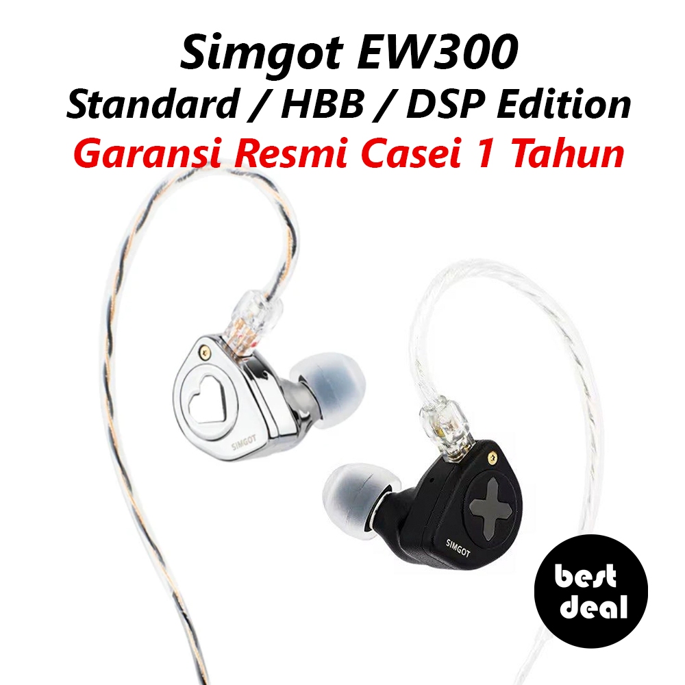 Jual Simgot EW300 Standard / HBB / DSP Edition 1DD + 1Planar + 1PZT ...