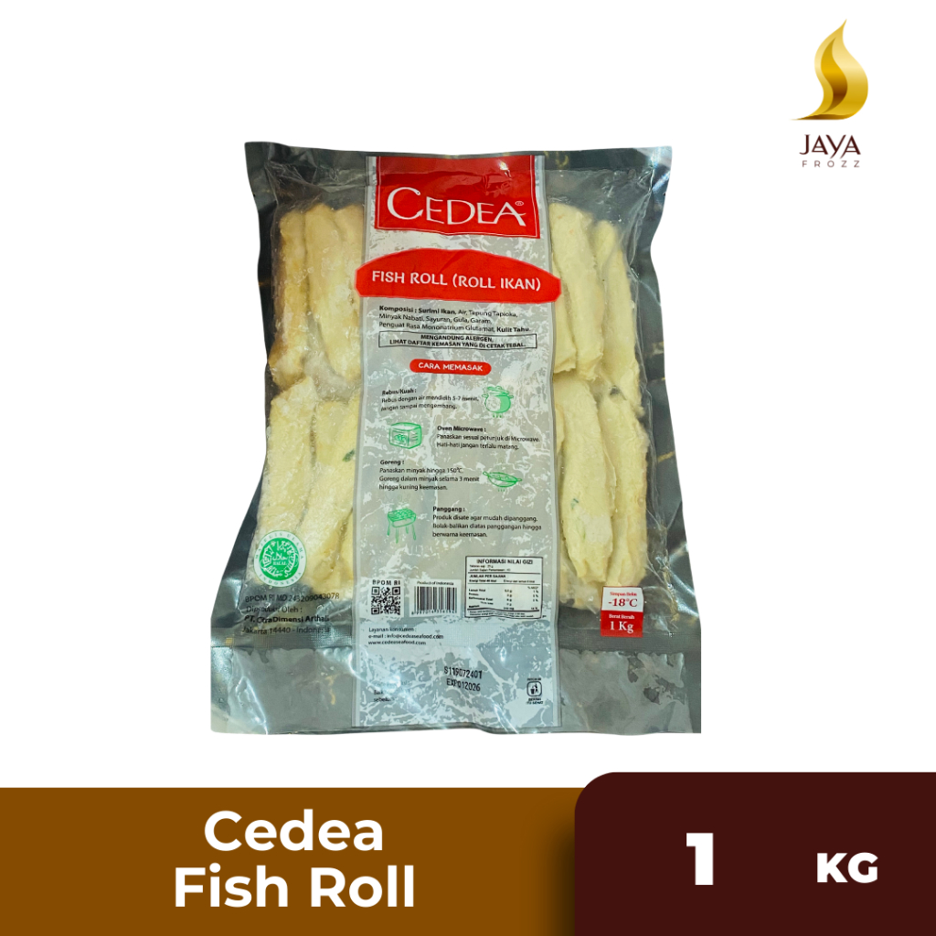 Jual CEDEA FISH ROLL 250GR, 500GR & 1KG | Shopee Indonesia