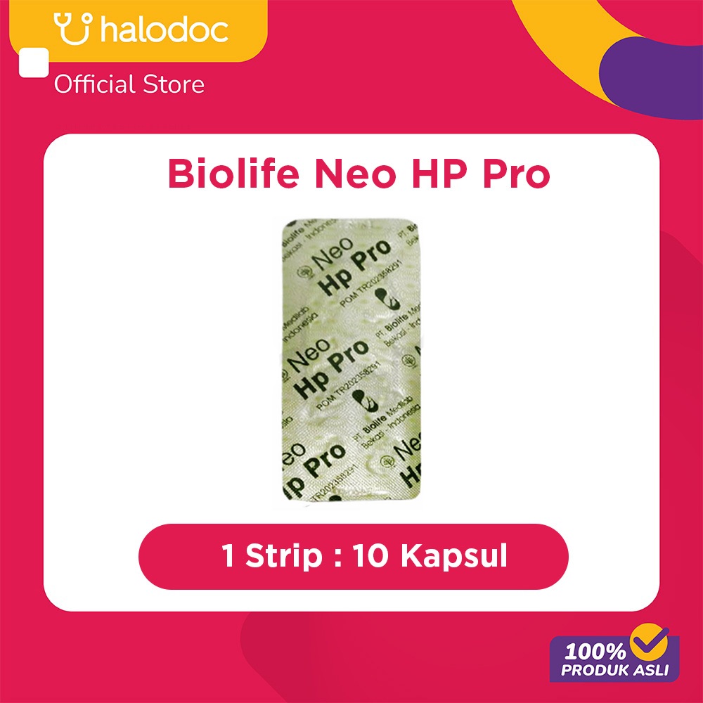 Jual Biolife Neo HP Pro 10 Kapsul | Shopee Indonesia