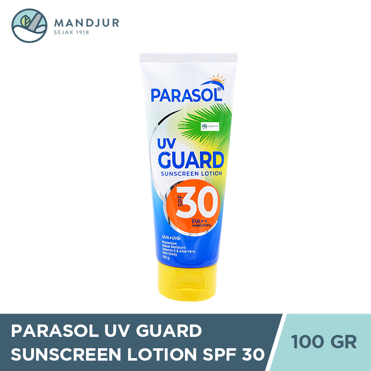 Jual Parasol UV Guard Sunscreen SPF 30 - 100 Gram - Lotion Tabir Surya ...