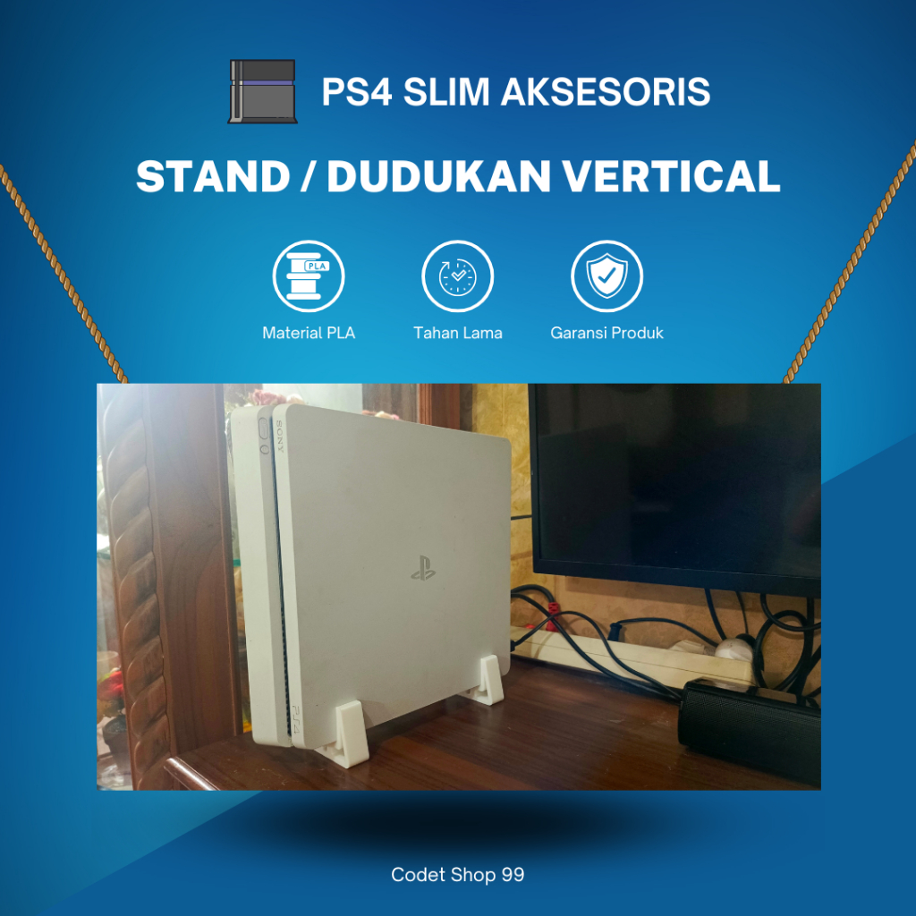 Jual PS4 SLIM Vertical Stand | Dudukan Berdiri Playstation 4 SLIM ...